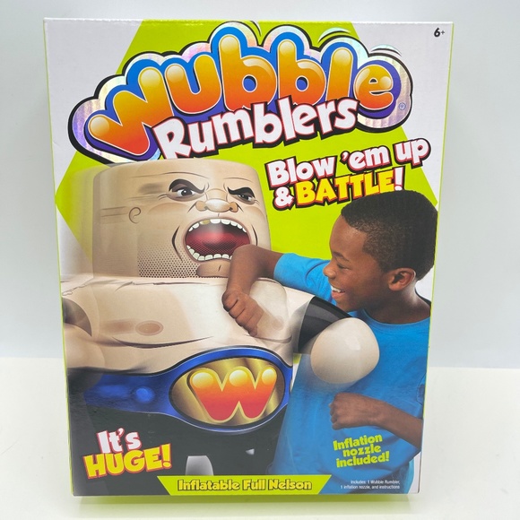 Toys | Wubble Rumblers Huge Inflatable Full Nelson Wrestler Blow Up ...